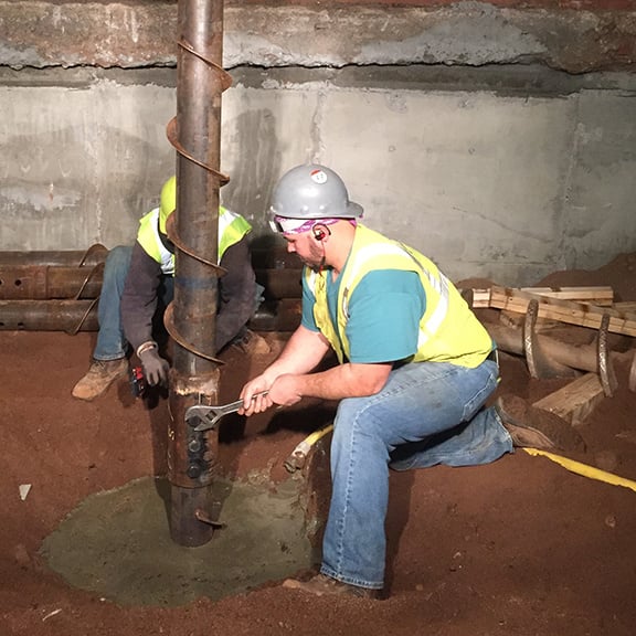 Stelcor® Micropiles Support The Malt House Building