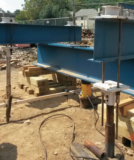 8.625" Helical Pipe Piles from IDEAL Foundation Systems