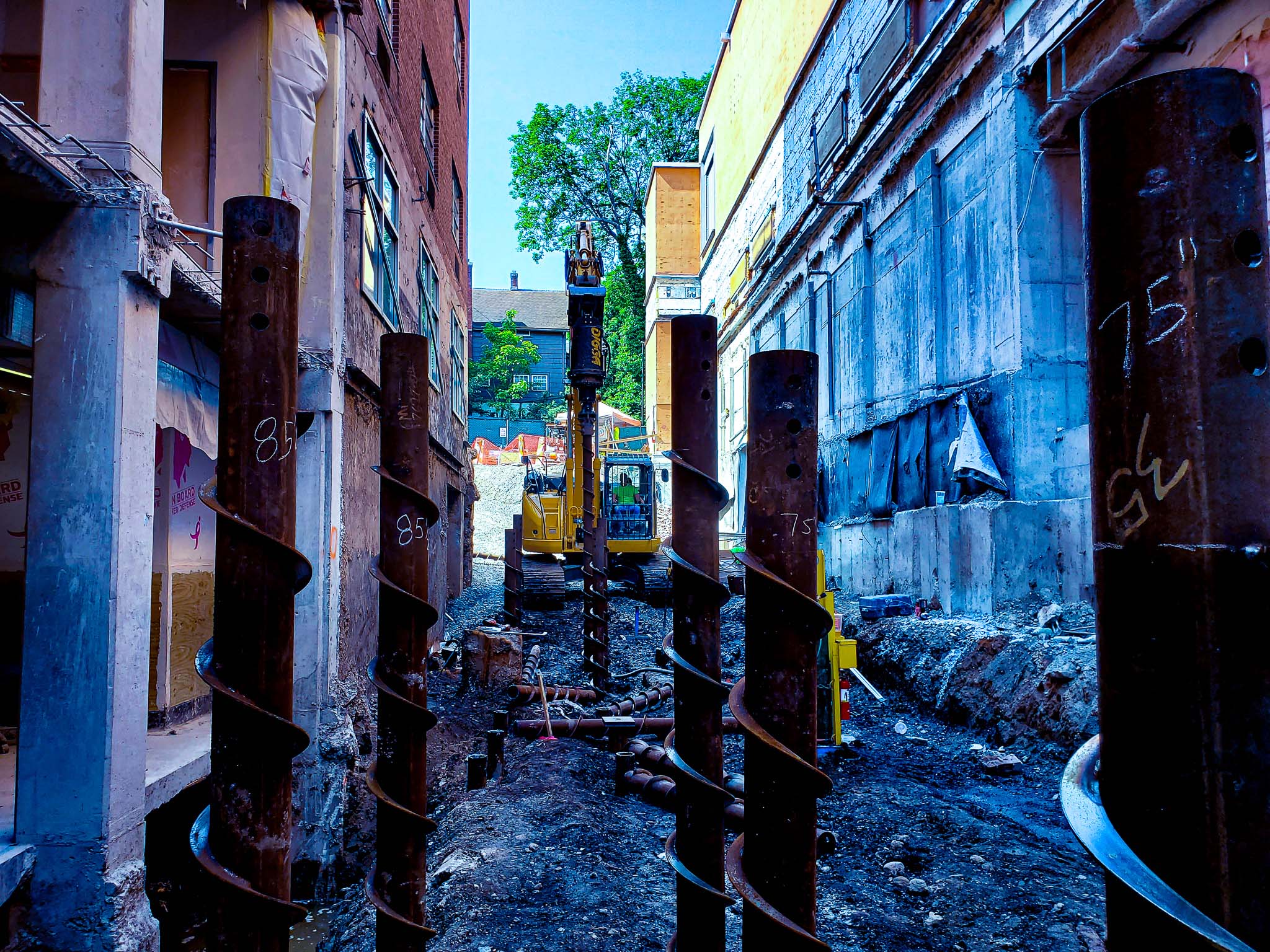 IDEAL's Silent Micropiles Aid Highland Hospital Expansion